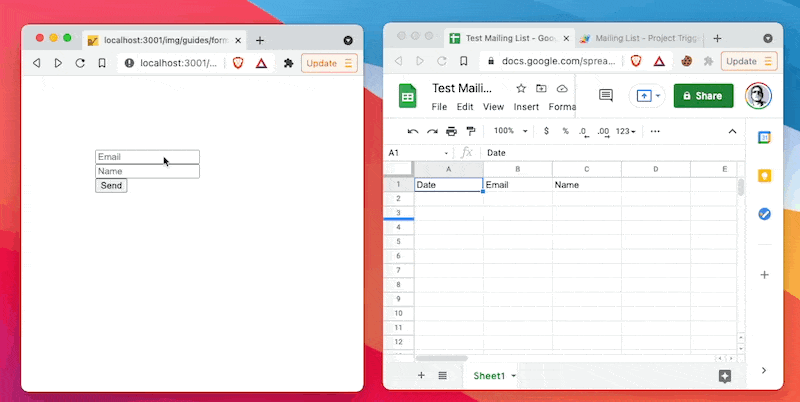 GitHub Levinunnink html form to google sheet How To Submit HTML 
